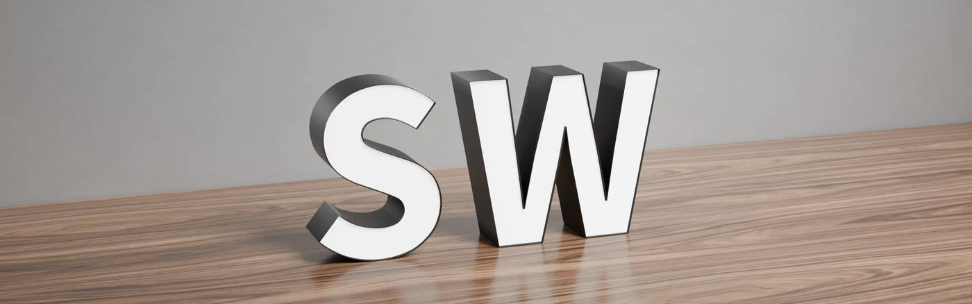 Face & Halo-Lit Illuminated Letters at Wholesale | Dual-lit Signs ...